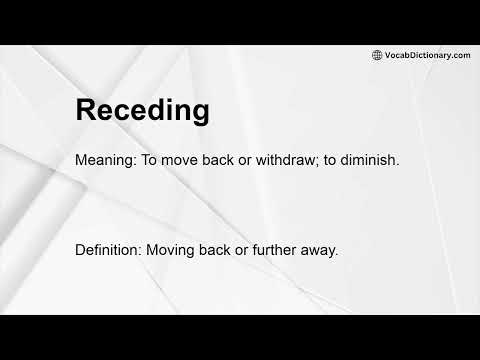 Receding Meaning