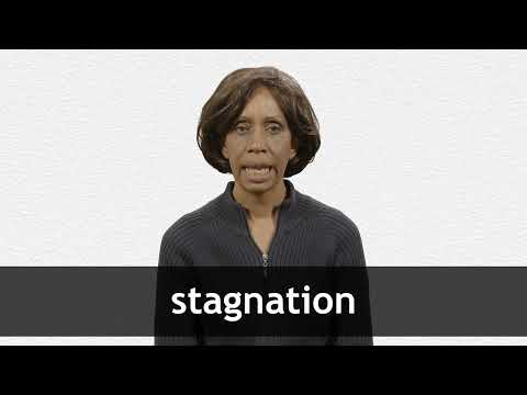STAGNATION definition and meaning | Collins English Dictionary