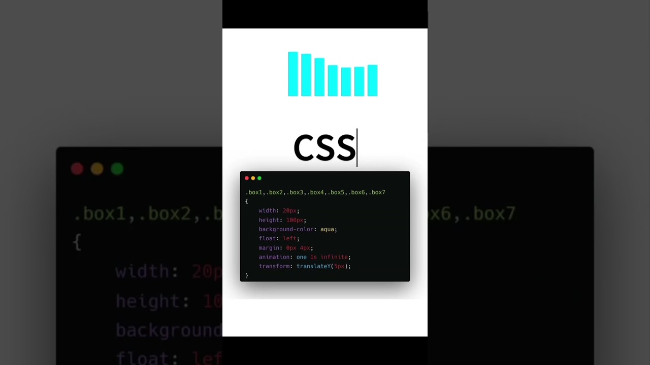 Played song animation using HTML and CSS #css #tutorial