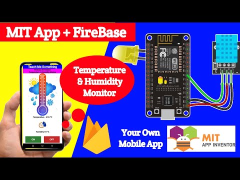 Nodemcu Esp8266 With Dht11 And Firebase Realtime Database