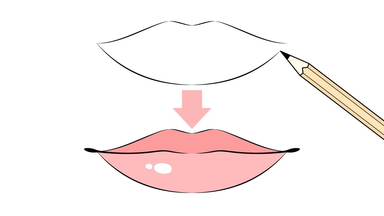 How to Draw Anime Lips in 6 Steps (Easy)