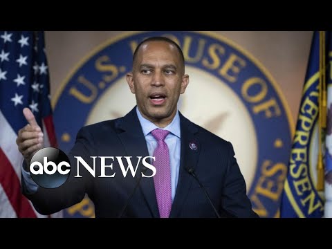 Hakeem Jeffries launches bid for House Dem leader with Pelosi set to step down l ABCNL