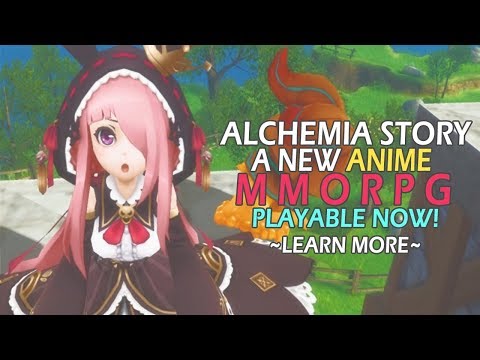 Alchemia Story - A New Anime MMORPG Playable Now In JP By Asobimo! - Learn More~