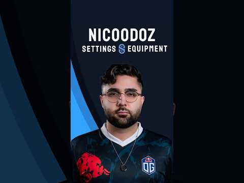 nicoodoz – CS2 SETTINGS 2025 | SENSITIVITY, CROSSHAIR, VIDEO, EQUIPMENT & CONFIG