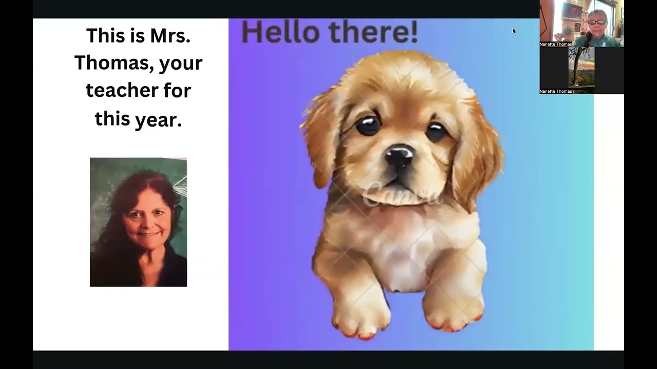 Introduction to Mrs. Thomas' Class