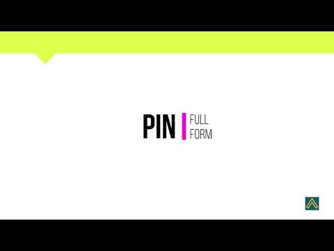 Full Form Of PIN