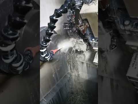 work at cnc machine 55id ring job,, ss304 material #shortvideo #viralvideo