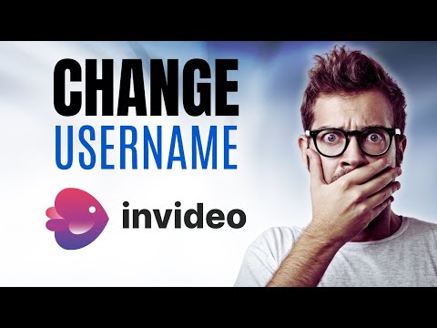 How to Change Your InVideo AI USERNAME in Seconds!