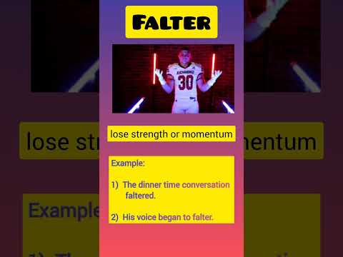 FALTER #vocabulary #meaning #English #wordoftheday #shorts