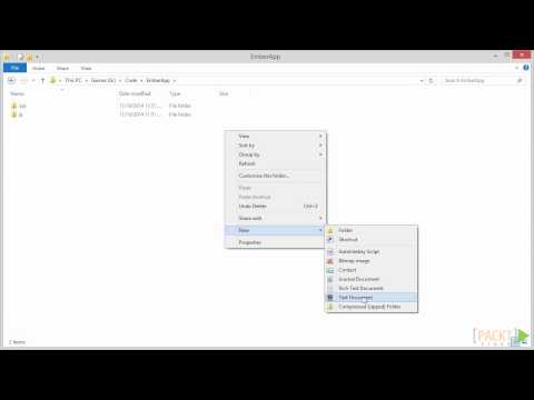 Learn Rapid Ember js Tutorial Folder Structure | packtpub com - Mind Luster