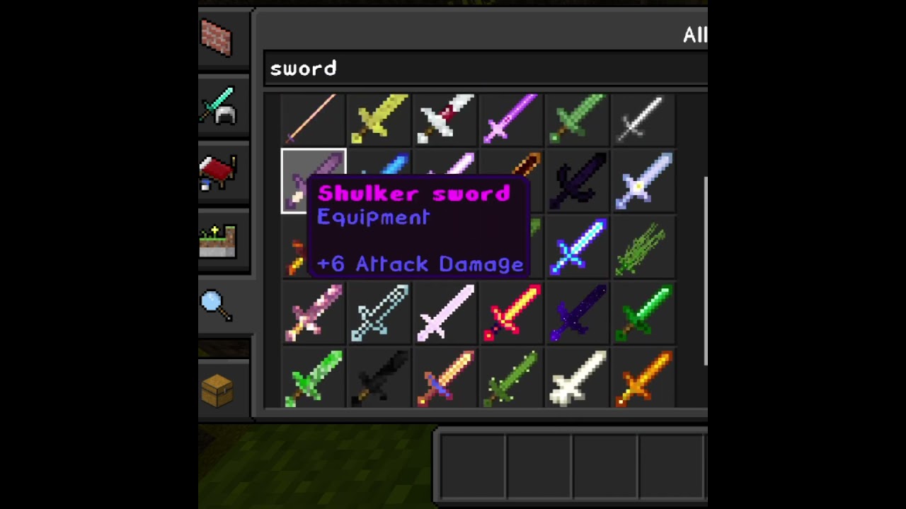 New Sword Addon For Minecraft 😍 #shorts