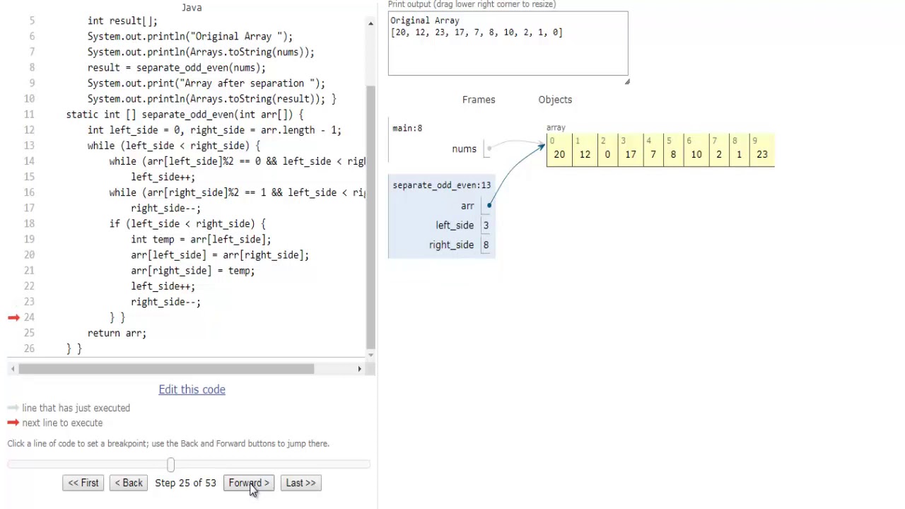 w3resource.com: Java Array Exercise-52