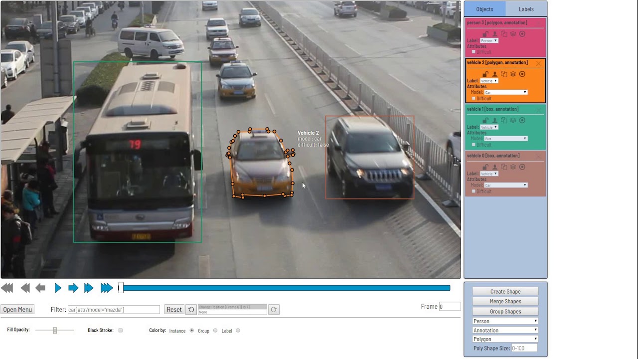 CVAT 0.2.0 - annotation mode