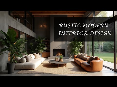 6 Rustic Modern Interior Design Ideas: Nature Meets Modern Elegance
