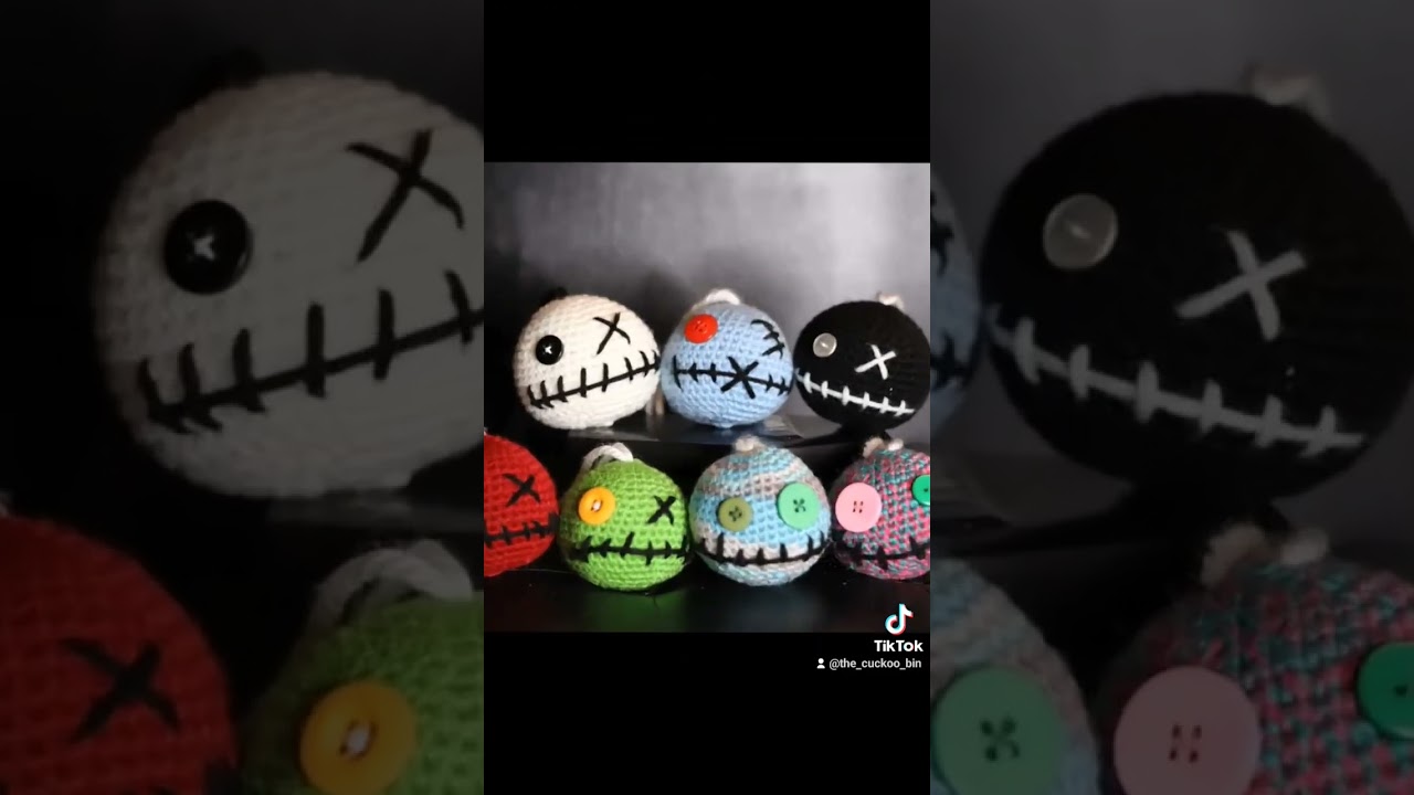etsy: TheCuckooBin #crochet #voodoo #etsyshop #voodoodoll #art #witchcraft #witch #witchy #goth