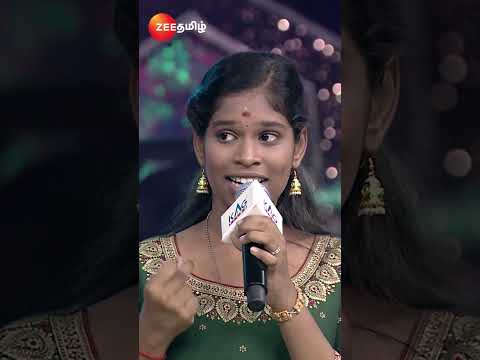 #Saregamapa Li'l Champs Season3 #Shorts #Zee Tamil #Entertainment #