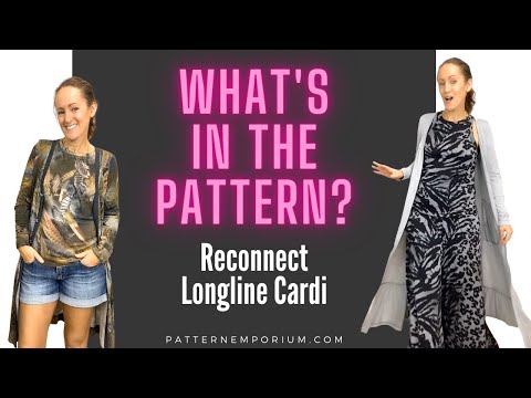 What's In The Pattern | Reconnect Longline Cardi
