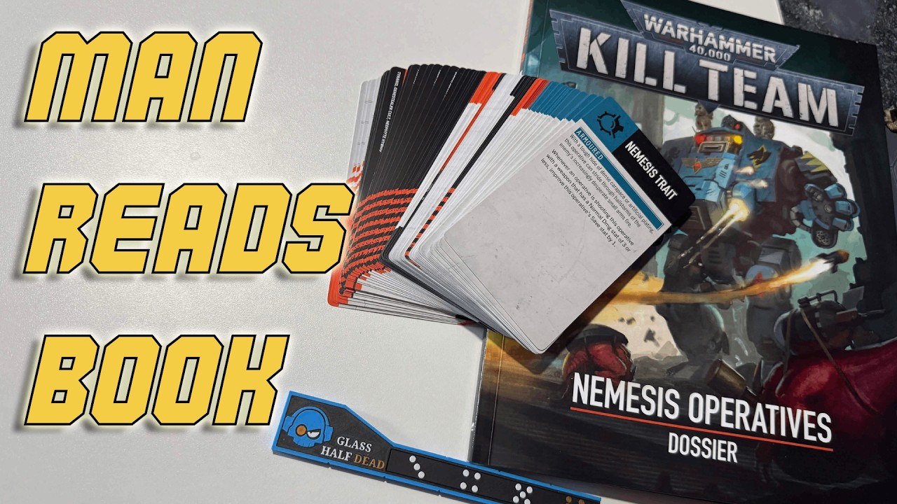 Nemesis Operatives MAN READS BOOK