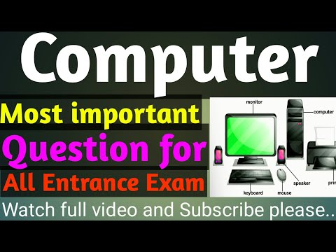 Computer competition exam||computerfor entrance preparation question Rupesh technical channel