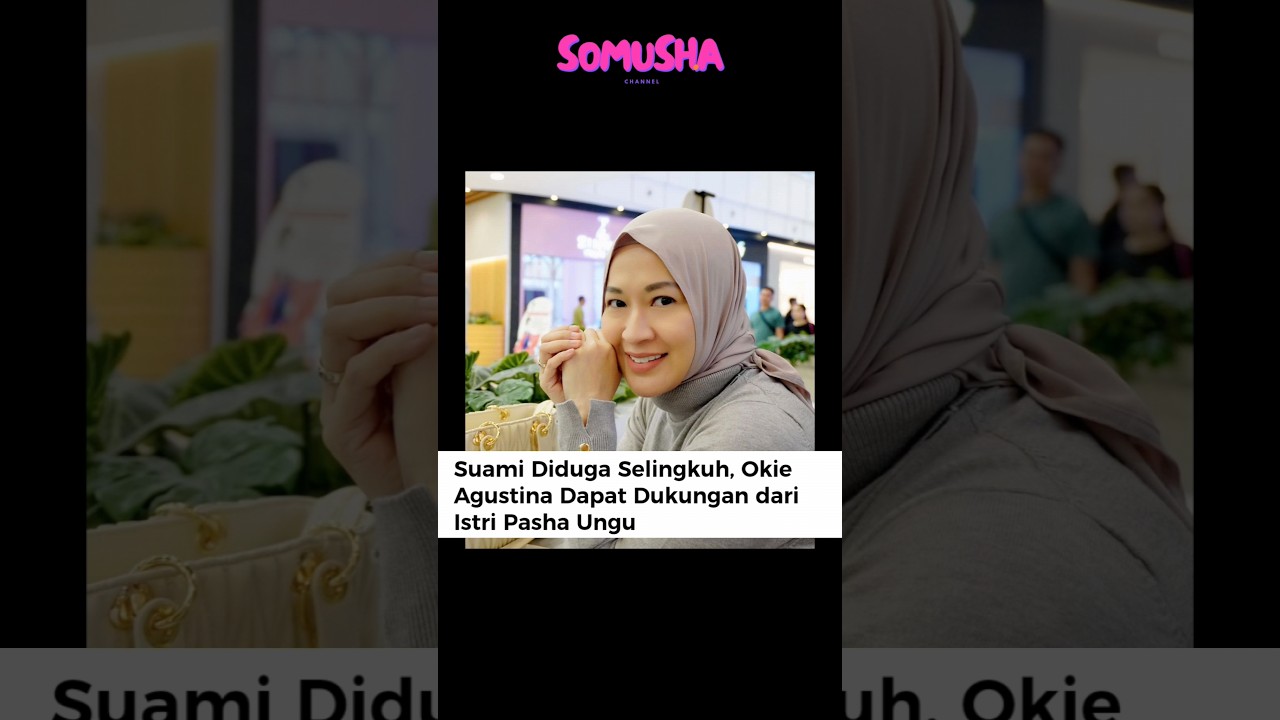 Suami diduga selingkuh, Okie Agustina dapat dukungan dari istri Pasha Ungu.. #shorts #short