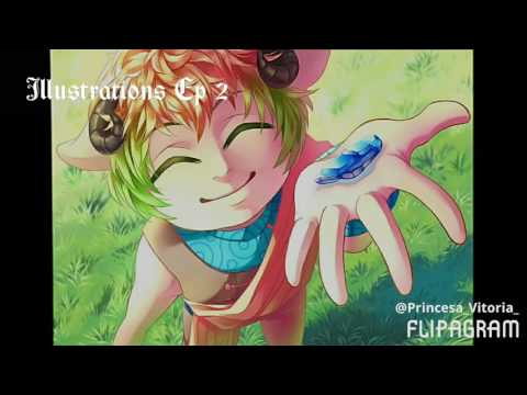 Eldarya illustrations episode 1 à 13 (ezrael)
