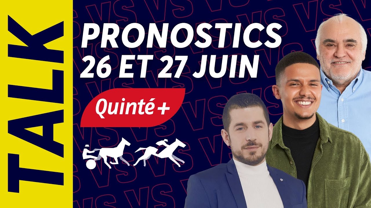 GILLES FAVARD CLASH ALEXIS GRIMA : Pronostics Quinté+ du 26 et 27 juin 2024 | Favard Contre 1
