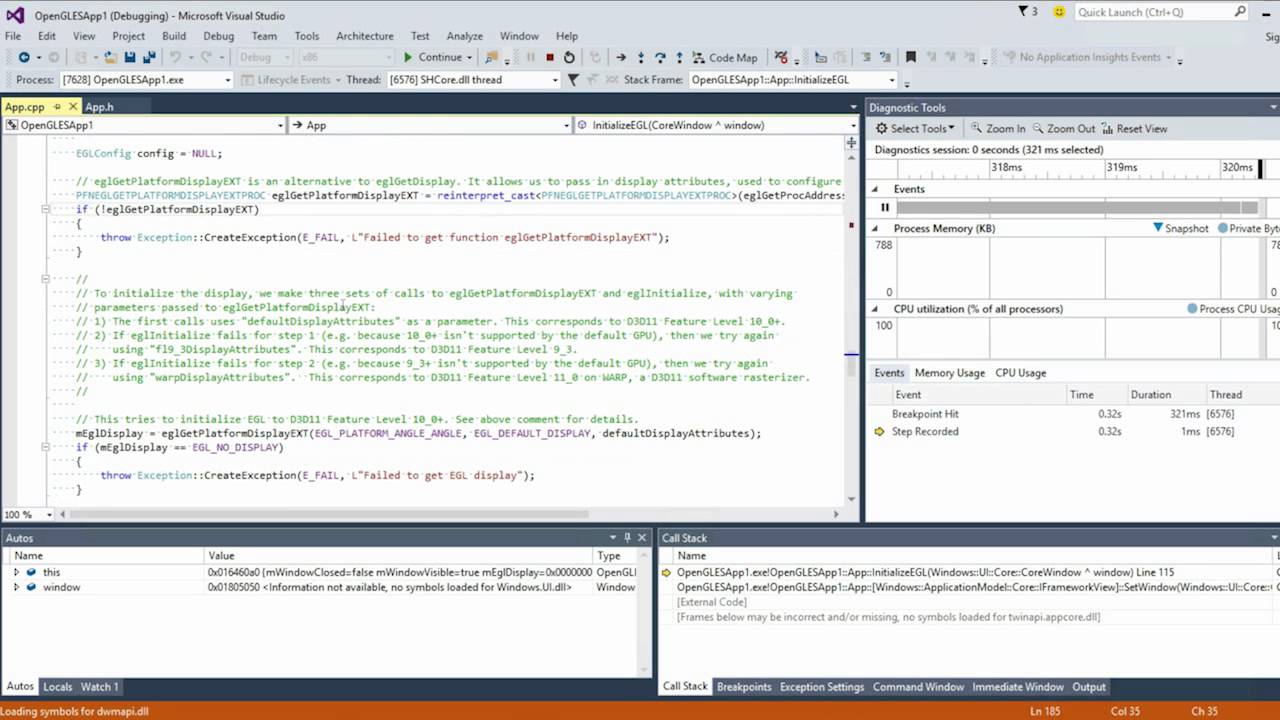 Going Native 41: OpenGLES on Windows with ANGLE