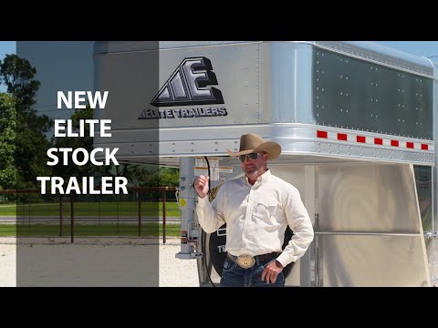 Check Out My New Elite Stock Trailer