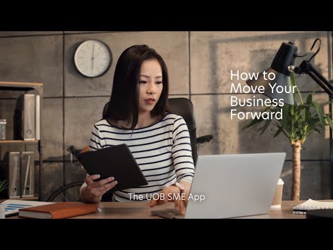 Access customised Insights and events with UOB SME app