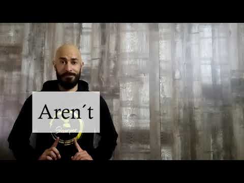 How to pronounce "aren't"