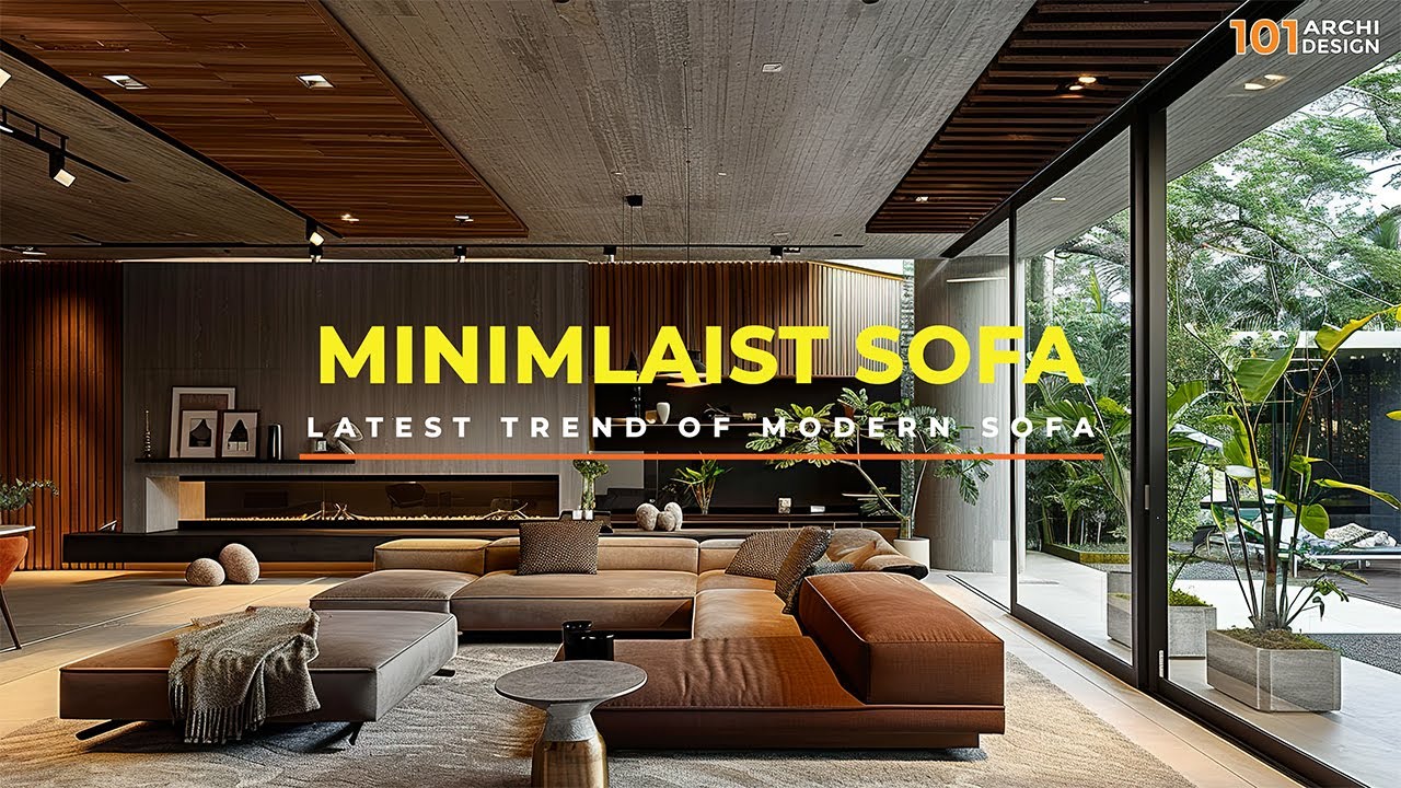 The Latest Trend in Minimalist Sofas for Modern Living Rooms