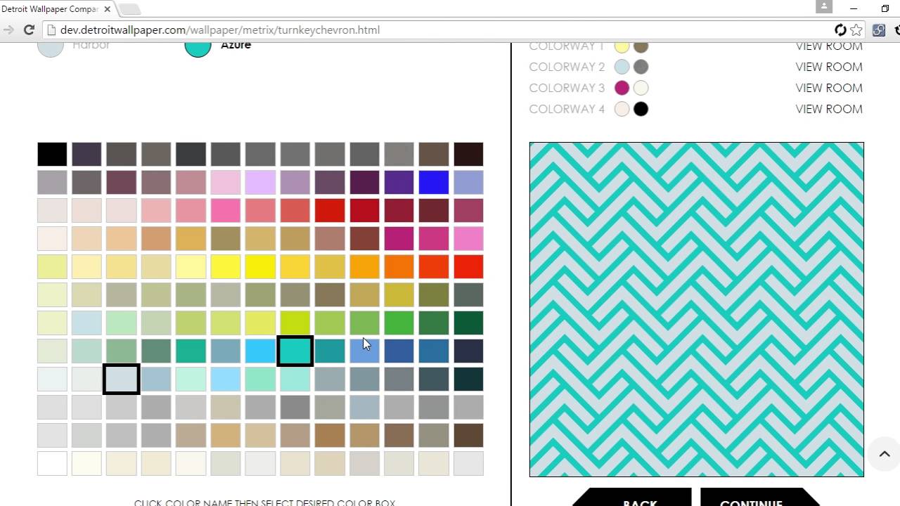 Detroit Wallpaper Co. Website Tutorial