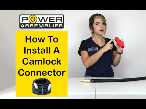 How To Install A Camlock Connector On A Generator Feeder Cable