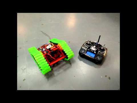 RC tracked vehicle 3D-Printed (from CAD to test drive)