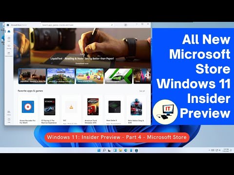 Windows 11 - Microsoft Store (Insider Preview - Part 4)