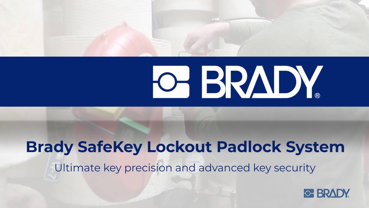 Brady: Highly innovative SafeKey Lockout Padlocks