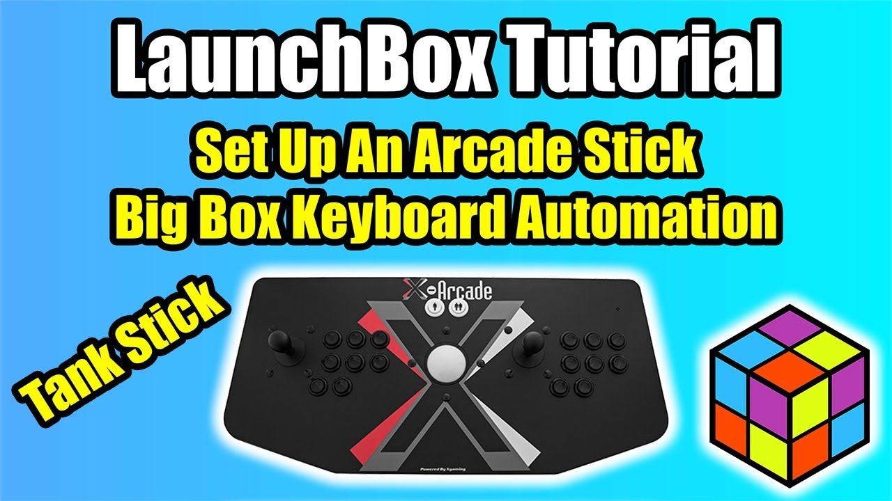 Set Up an X-Arcade Tankstick Using Keyboard Automation in Big Box - LaunchBox Tutorial