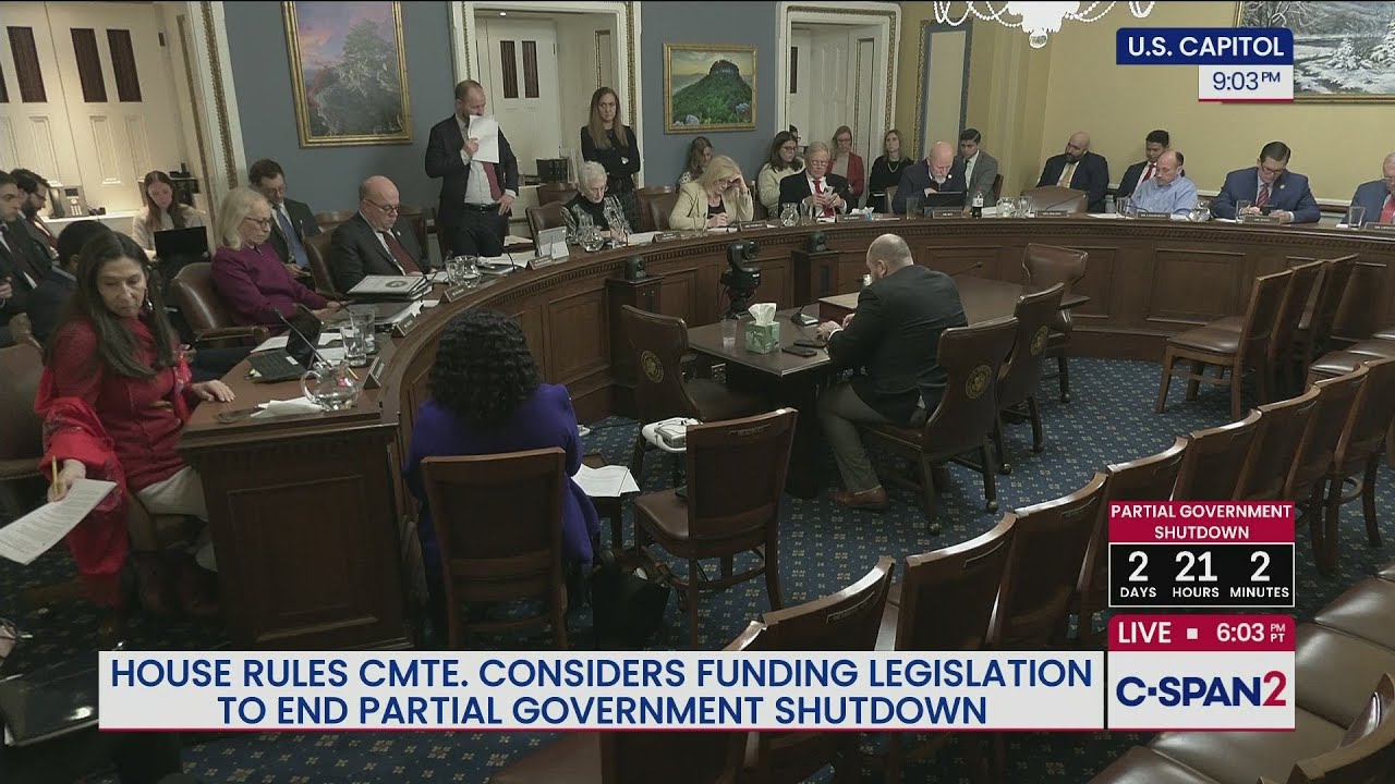 House Rules Cmte Meets on Gov't Funding & Holding the Clintons in Contempt of Congress (Part 2)