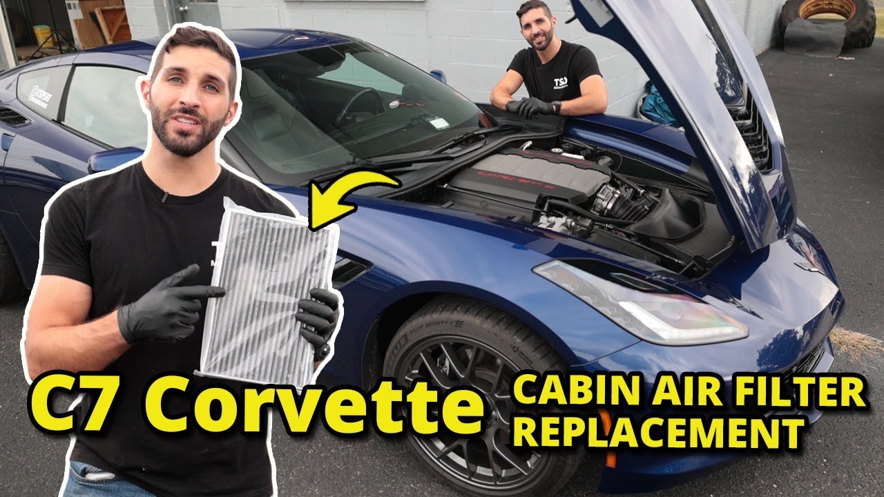 How To Change 2014-2019 C7 Corvette Cabin Air Filter - Stingray Grand Sport Z06 ZR1
