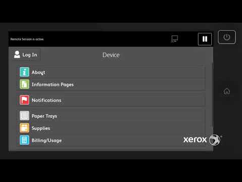 Xerox® AltaLink® C8070 Family Current Level of Software No Audio