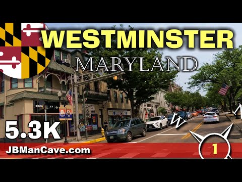 WESTMINSTER MARYLAND USA Road Trip Review 5.3K 4K JBManCave.com
