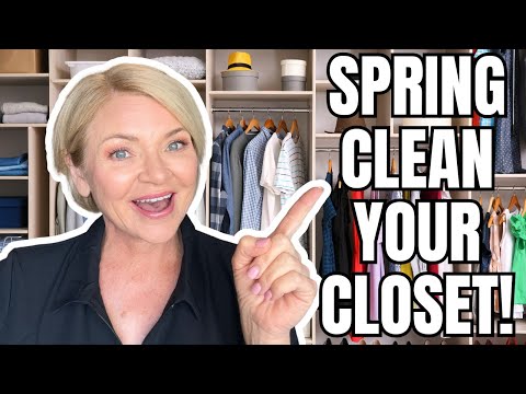Spring Closet Clean Out and Organization Hacks!