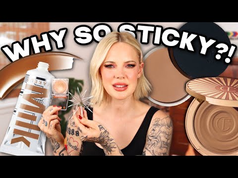 7 NON-STICKY BRONZERS YOU NEED!!! Face Swatches, Matte to Glowy, Light to Full Coverage
