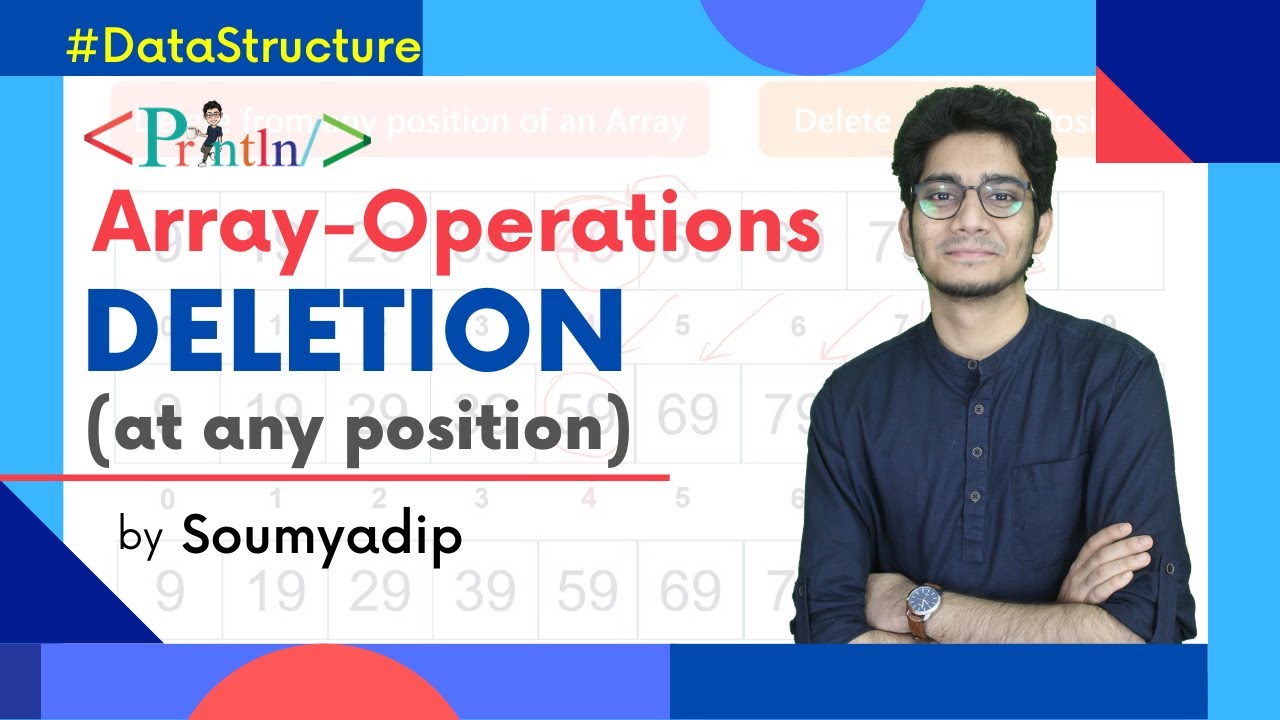 #1.4 Array Operations - Delete an Element at Specific Position | Array | Data Structure | Println