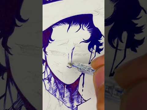 Drawing anime characters, Mr Compress of My Hero Academia