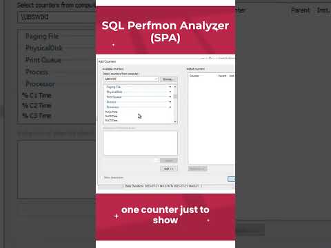 Analyze Performance Monitor BLG File like a Pro- Introducing the Ultimate SQL Perfmon Analyzer Tool🚀