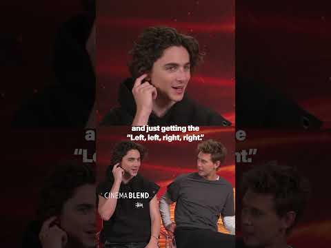 Timothée Chalamet Talks Filming 'Dune 2' Action In The Desert