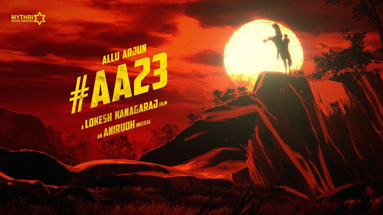 AA 23 Announcement Video | Icon Star Allu Arjun | Lokesh Kanagaraj | Anirudh | Mythri Movie Makers
