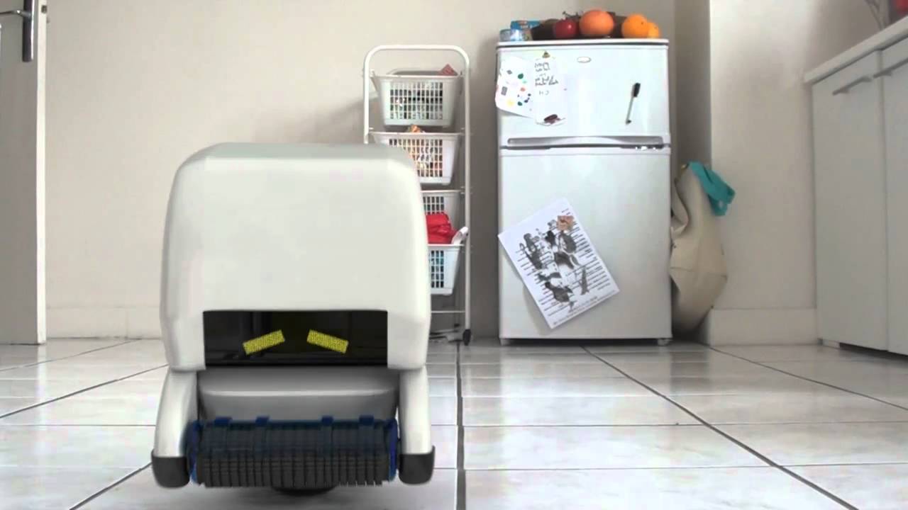 Cleaning Robot Animation