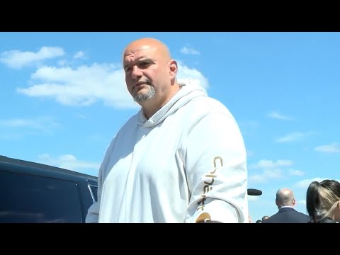Pennsylvania Sen. John Fetterman asked if he’s still backing President Joe Biden